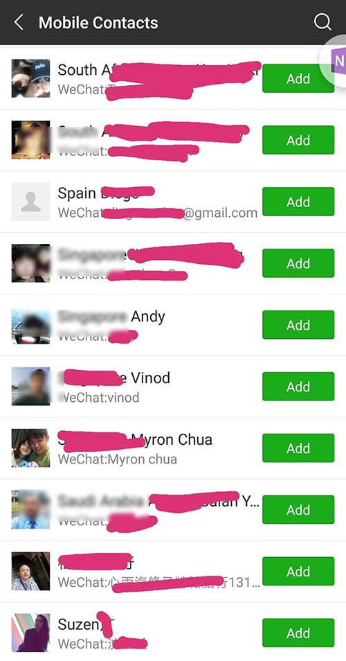 How to use Wechat - Guangzhou Sourcing Agent